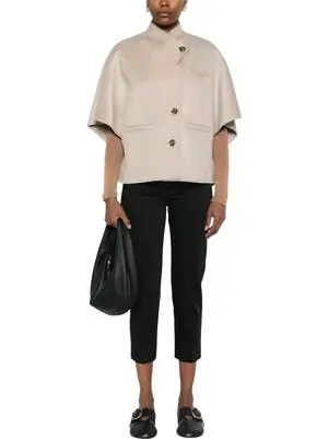 Max Mara High-waisted Tailored Trousers - Black