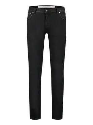 RICHARD J. BROWN Richard J. Brown Logo-Patch Jeans Black
