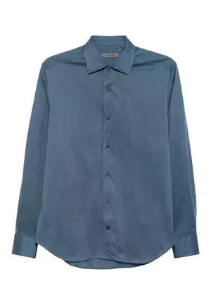 Corneliani Jersey Shirt - Blue