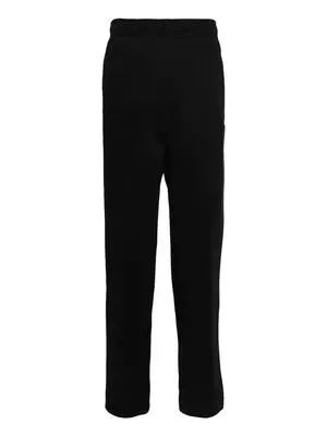 Lacoste Crocodile-appliqué Track Pants - Black