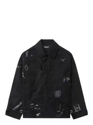 Undercover Cotton Shirt Jacket - Black