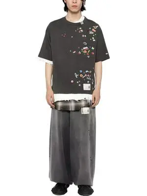Mihara Yasuhiro Layered T-shirt - Grey