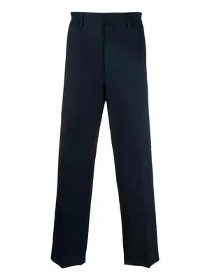 DEPARTMENT 5 Straight-leg Cotton Trousers - Blue