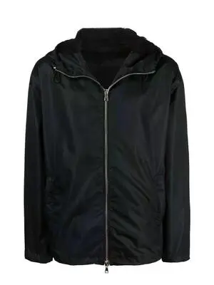 BALMAIN Logo-Print Hooded Jacket