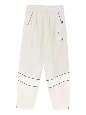 Mihara Yasuhiro Embroidered Track Pants - Neutrals