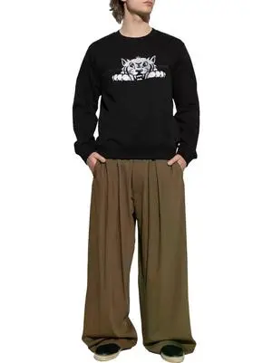 Kenzo Embroidered Tiger Sweatshirt - Black