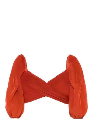 Zimmermann Pleated Top - Red