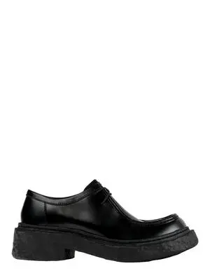 Camper Vamonos Leather Derby Shoes - Black