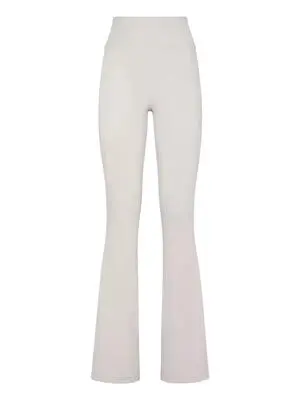 PLEIN SPORT Logo Bootcut Leggings - Grey