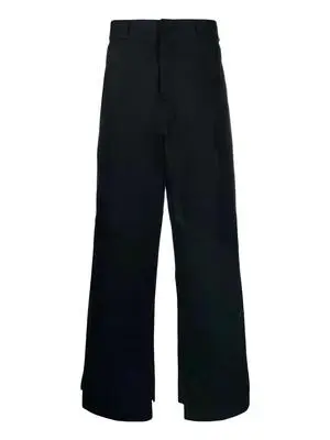 Palm Angels Straight-leg Tailored Trousers - Blue