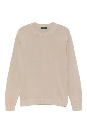 ZANONE Crew Neck Sweater - Neutrals