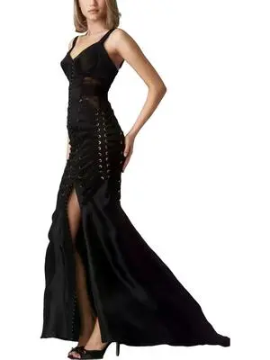 MURMUR Zest Maxi Dress - Black