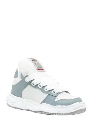 Mihara Yasuhiro Wayne Og Sole Leather Sneakers - Blue