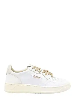 AUTRY Medalist Leather Sneakers - White