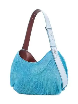 Gcds Small Cavallino Shoulder Bag - Blue