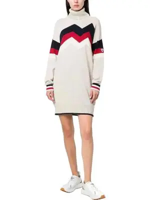 Rossignol Merino-cashmere Blend Knit Dress - Neutrals