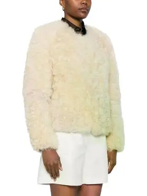 TOM FORD Faux-leather Jacket - Neutrals