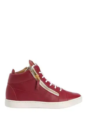 GIUSEPPE ZANOTTI Kriss High-top Sneakers - Red