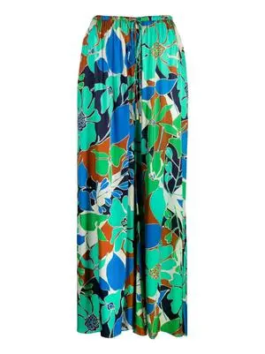 CULT GAIA Cult Gaia Alaia Floral-Print Trousers