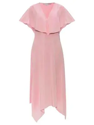 Stella McCartney Draped Midi Dress - Pink