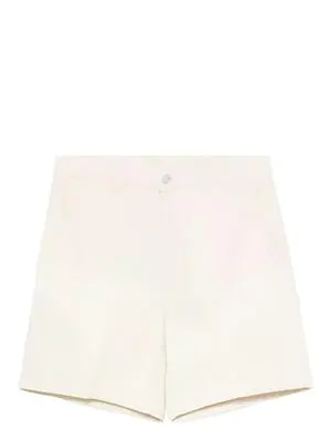 Carhartt Work In Progress Ecru Twill Shorts - Neutrals