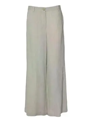 SOLOTRE Wide-leg Trousers - Neutrals