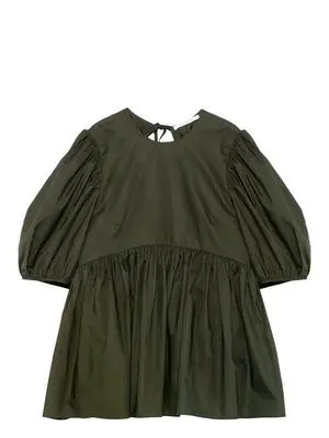 Cecilie Bahnsen Anisha Puff Sleeve Top - Green