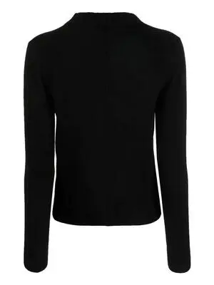 Chinti & Parker Crew Neck Knitted Jumper - Black