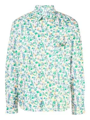 MARINE SERRE Floral-print Shirt - Multicolour