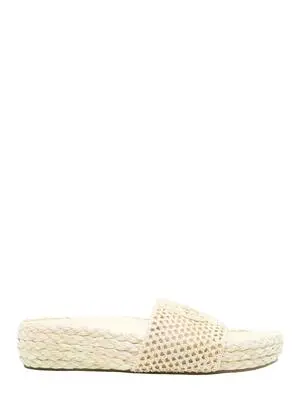 Chloé Isla Slides Neutrals