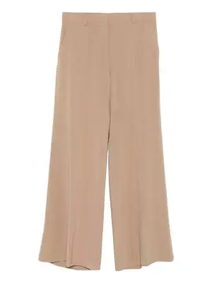 Alberto Biani High-waisted Flared Trousers - Neutrals