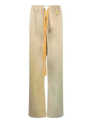 RHUDE RHUDE Wide-Leg Cotton Trousers