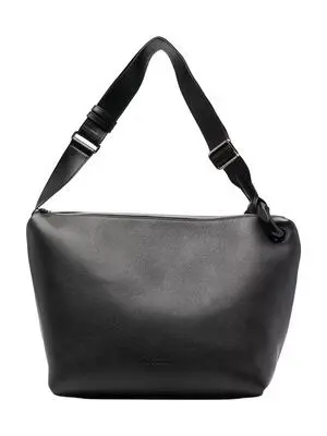 JW Anderson JW Anderson Small Corner Leather Shoulder Bag Black