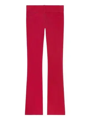 COURREGES Bootcut Trousers - Red