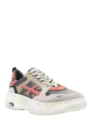 Premiata Drake Panelled Sneakers - Grey