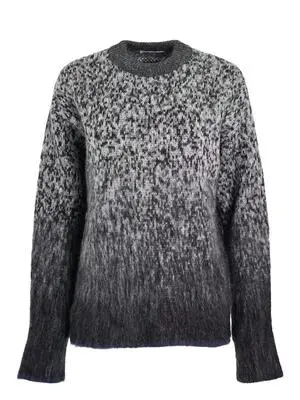 Off-White Arrow Intarsia Jumper - Grey