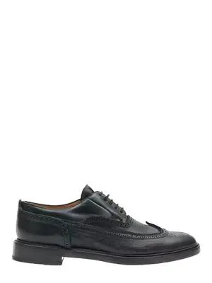MAISON MARGIELA Tabi Monster Leather Brogues - Black