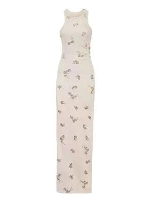 Philipp Plein Jersey Midi Dress - Grey