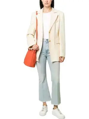Polo Ralph Lauren High-rise Cropped Flare Jeans - Blue
