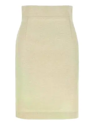 Tagliatore Embellished Sequin Skirt - Neutrals