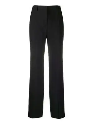 Alberta Ferretti High-waisted Formal Trousers - Black