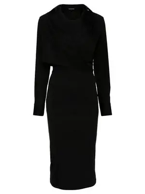 VERONICA BEARD Veronica Beard Malone Layered Midi Dress