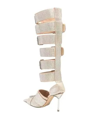 Giuseppe Di Morabito Embellished Knee-high Boots - Silver