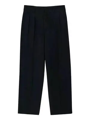LEMAIRE Pleat-detailing Straight-leg Trousers - Grey