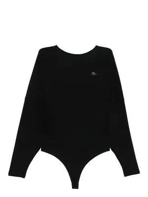 EMILIO PUCCI PUCCI Jersey Long Sleeve Bodysuit