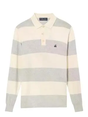 Brooks Brothers Knitted Polo Shirt - Neutrals