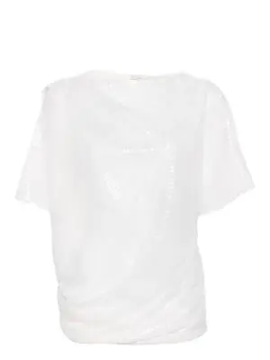 REV The Keziah Sequin Blouse - Neutrals