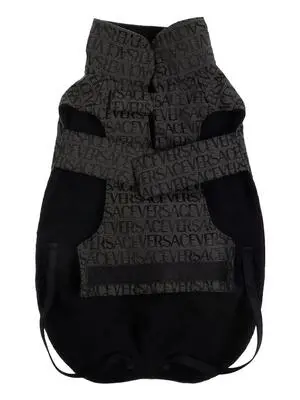 Versace Dog Raincoat - Black