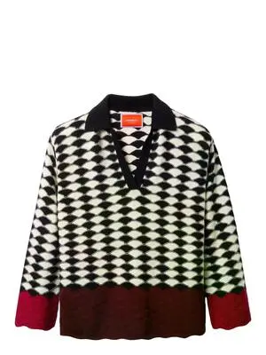 LA DOUBLEJ La DoubleJ Jacquard Lounge Sweater