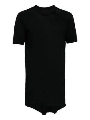 Boris Bidjan Saberi Raw-cut Edge Cotton T-shirt - Black